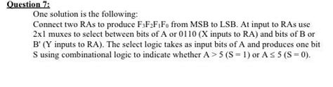 question 7 a digital system has two 4 bit inputs
