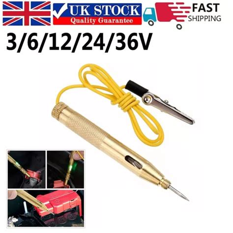 12v Circuit Tester Probe 3 24v Electric Car Fuse Test Light Voltage Pen