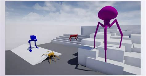 Unreal Engine Simple Procedural Walk Download V5 3 For UE 4 25 4 27