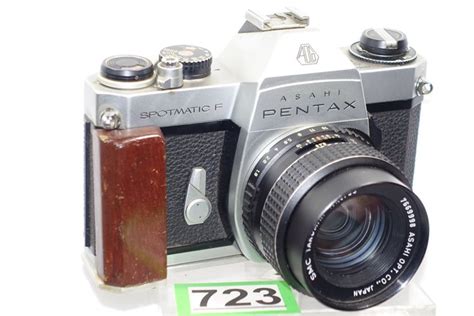 Asahi Pentax Spotmatic Sp F Camera With Takumar 118 55 Mm Catawiki