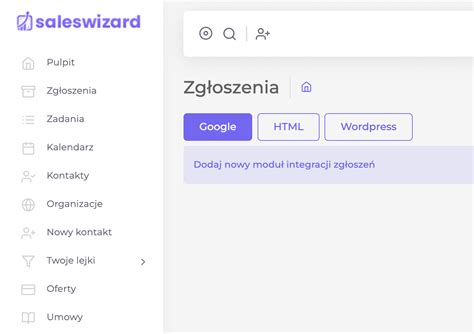 Crm Functionalities Saleswizard Oprogramowanie Crm W Chmurze