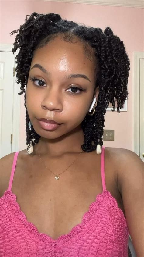 Mini Twist Hairstyles [video] In 2025 Short Natural Hair Styles