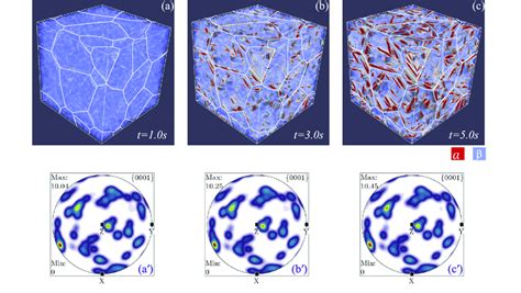 A C Microstructure Evolution During A Precipitation In The Rt B Download Scientific Diagram