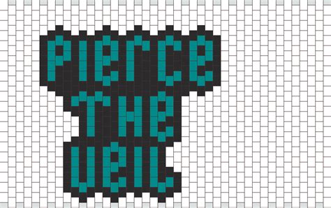 Pierce The Veil Peyote Bead Pattern Peyote Bead Patterns Misc Bead