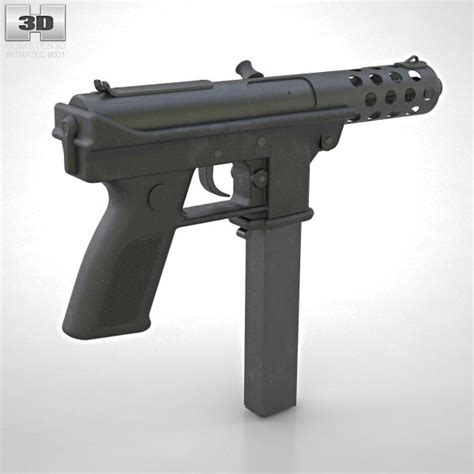 Intratec TEC 9 3D模型 99 3ds c4d fbx lwo ma obj max unknown