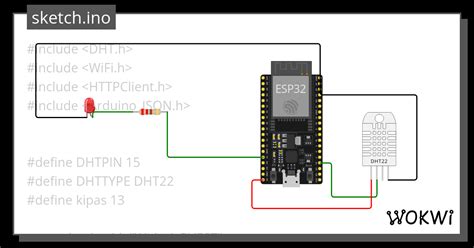 Suhu Wokwi Esp32 Stm32 Arduino Simulator