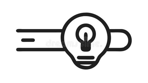 Idea Lightbulb Icon Innovation And Creativity Vector Design Generative Ai Stock Vector