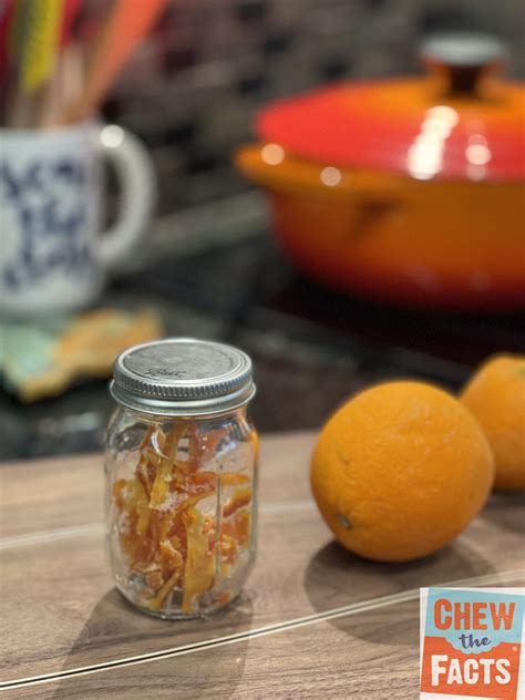 Zero Waste Citrus Peels Rust Nutrition Services Chew The Facts®