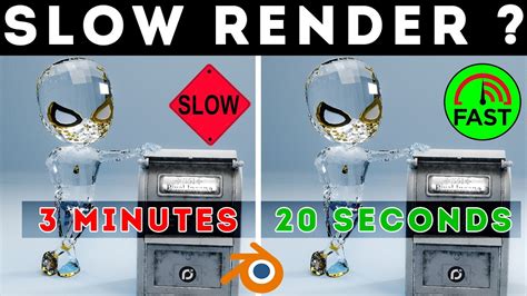 Slow Render Try This Trick Blender Slow Render Solved Youtube