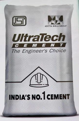 50 Kg Ultratech 53 Grade Opc Cement At ₹ 380bag In Bhuj Id