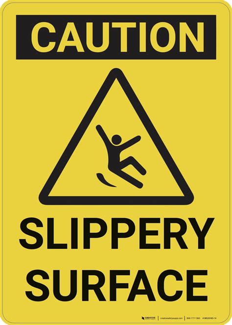 Slippery Signs Creative Safety Supply