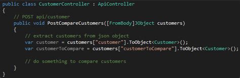Web API Signatures With Multiple Complex Parameters Travis J Gosselin