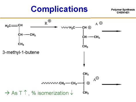 Polymer Synthesis Chem 421 Odian Book Chapter 5