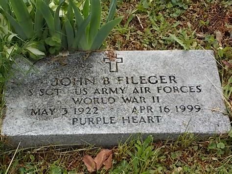 John Blair Fileger 1922 1999 Mémorial Find A Grave