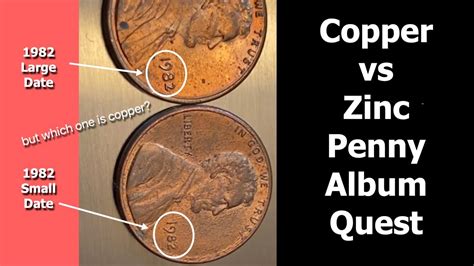Coin Roll Hunting Pennies Copper Vs Zinc To Fill Varieties In An Album