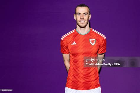 Gareth Bale Of Wales Poses During The Official Fifa World Cup Qatar