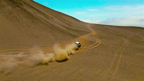 4x4 Desert Off Road Adventure In Sandy Dunes Free Stock Video Footage