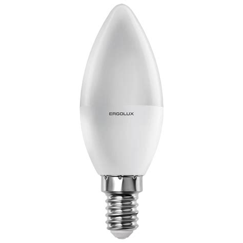 Светодиодная лампа Свеча Ergolux LED-C35-5W-E14-4K 5Вт E14 4500K 172 ...