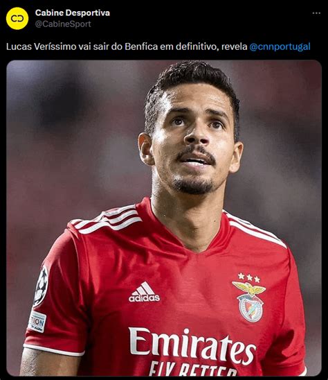 Lucas Veríssimo Está De Saída Do Benfica Segundo A Cnn Será Que Tomás