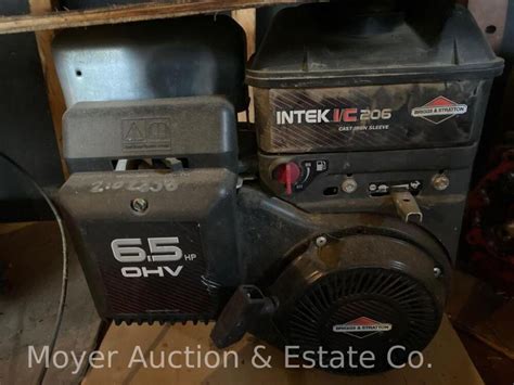 Briggs Stratton Intek I C Horizontal Shaft Engine Hp Unknown Condition Missing Gas