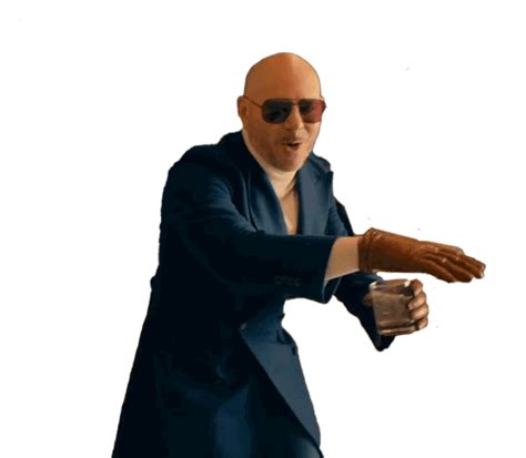 Mr Worldwide Reggaeton Sticker By Pitbull