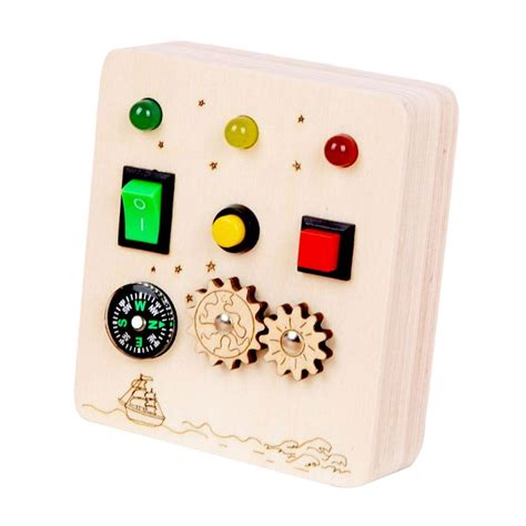 Tablero Ocupado Para Niños Pequeños Desarrollo De Material Didáctico