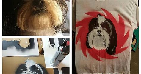 Shih Tzu Stencil Of Chappy Album On Imgur