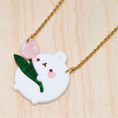 Collier Molang Et Les Tulipes Jule Et Lily