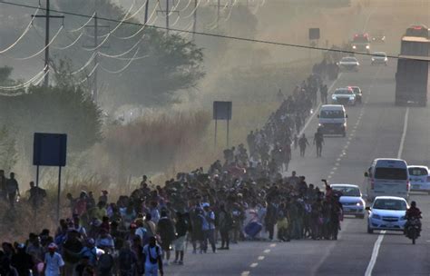 A New Migrant Caravan Has Left Southern Mexico And Is Headed To The Us
