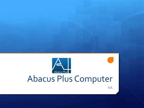 Abacus Computer Llc Ppt