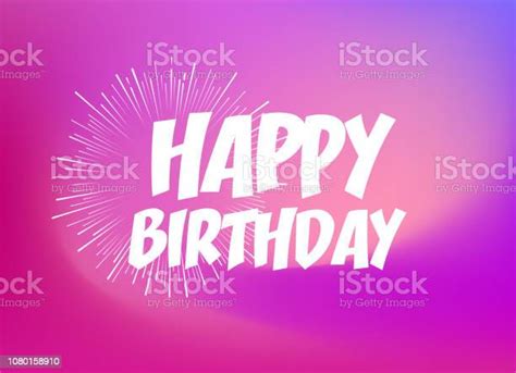 인사말 카드와 포스터와 풍선 색종이 선물 상자 생일 축 하 디자인 서식 파일에 대 한 행복 한 생일 인쇄 술 벡터 디자인