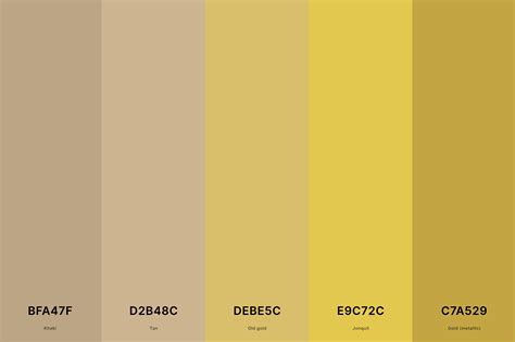 25 Best Tan Color Palettes With Names And Hex Codes Artofit