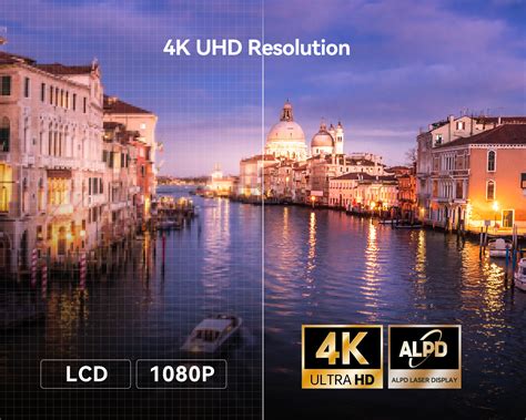 Dangbei Mars Pro 4K Projector - Portable Laser 3D