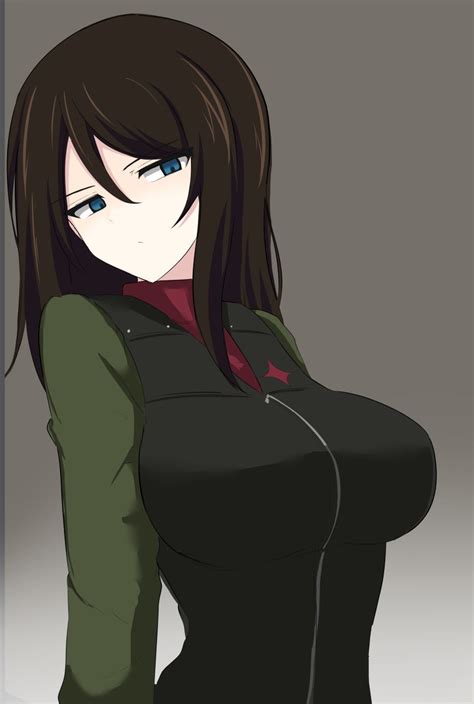 Nonna In The Pravda Uniform And Senshado Vest Rgirlsundpanzer