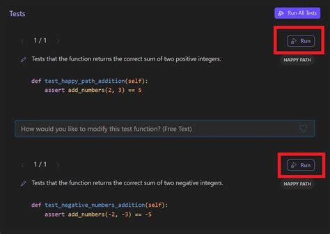 Run Code Tests Qodo