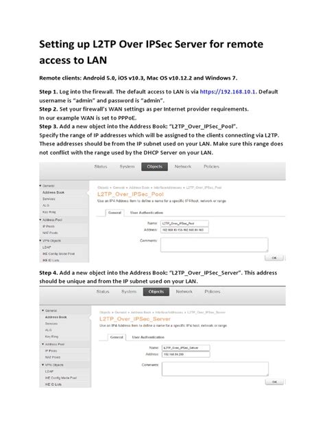 vpn setting up l2tp over ipsec android ios windows macos fw 10