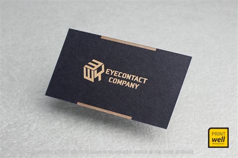 엔틱블랙 블랙명함 후가공명함 금박명함 두꺼운명함 별색명함 네이버 블로그