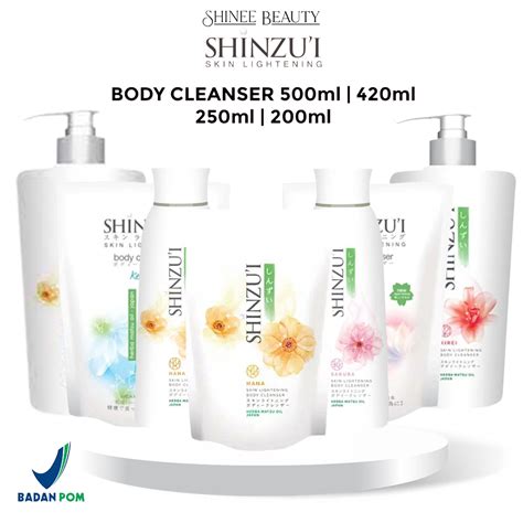 Shinzui Lightening Body Cleanser Sabun Cair Shinzui Body Wash