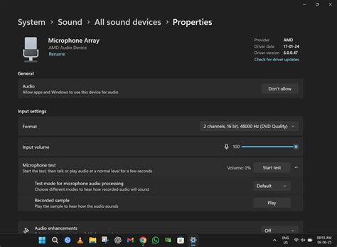 Amd Microphone Arry Not Working Hp Support Community 9409336