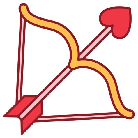 Cupid Arrow Free Valentines Day Icons