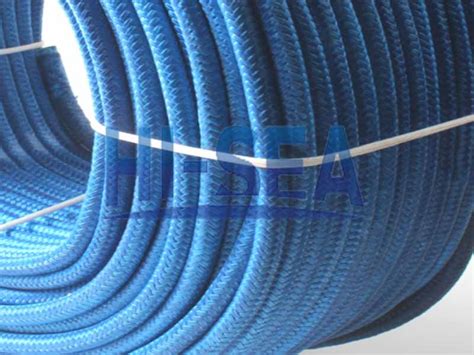 Strands UHMWPE Core Polyester Cover Or Double Braided UHMWPE Mooring Rope