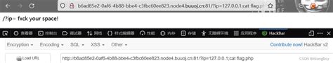 Buuctf Web 题目详解（持续更新） Csdn博客