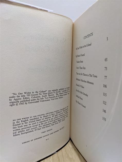 No One Writes To The Colonel And Other Stories By Gabriel Garcia