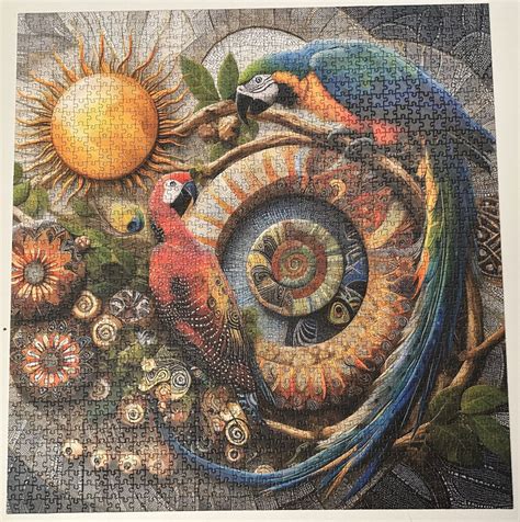 Puzzle Swaps Custom Puzzle 1 Macaw