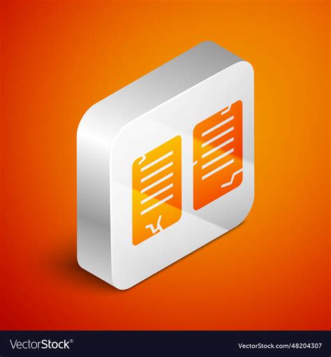 Isometric The Commandments Icon Isolated On Vector Image