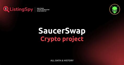 Saucerswap Crypto Project Info Sauce Listings Events Charts Community Analysis Listingspy