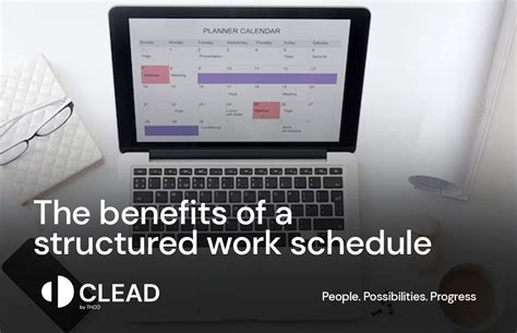 A Structured Work Schedule Offers Numerous Advantages For Professionals