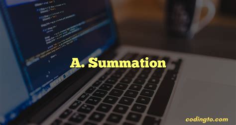 A Summation Codeforces Problem Solution In C