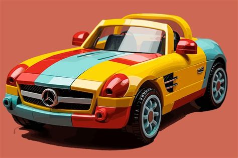 Premium Vector Summer Road Trip Adventure Vintage Convertible Car