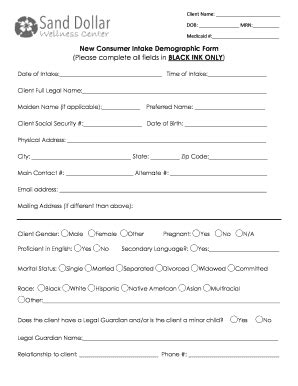 Fillable Online Dob Mrn Fax Email Print Pdffiller
